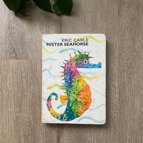 eric carle | Toys | Eric Carle Mister Seahorse Childrens Book 204 Board ...